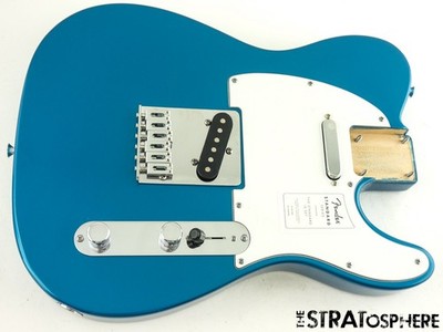 Fender Standard Telecaster Tele LOADED BODY, Guitar Poplar Aqua Marine ...
