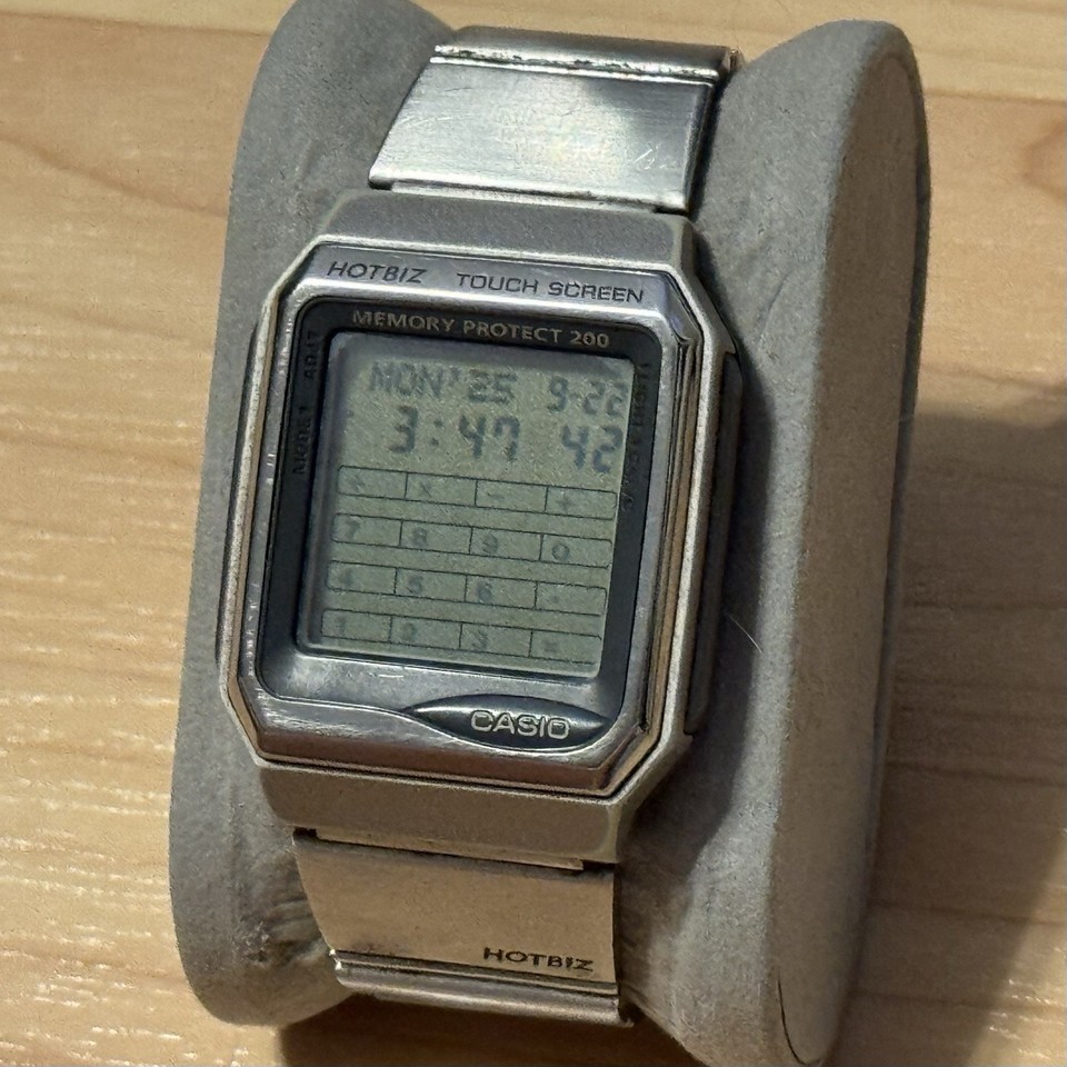 Casio VDB-3000 Silver Hotbiz Memory Protect 200 Data Bank 1491 VDB ...