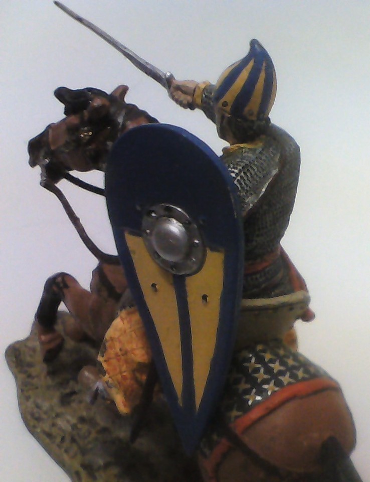 Del Prado Painted Lead Metal Figure Sicolo-Norman Knight 12th Century ...