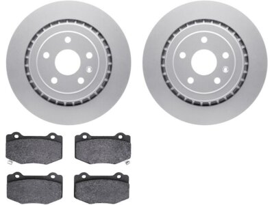 For 2016-2019 Cadillac ATS Brake Pad and Rotor Kit Rear Dynamic ...
