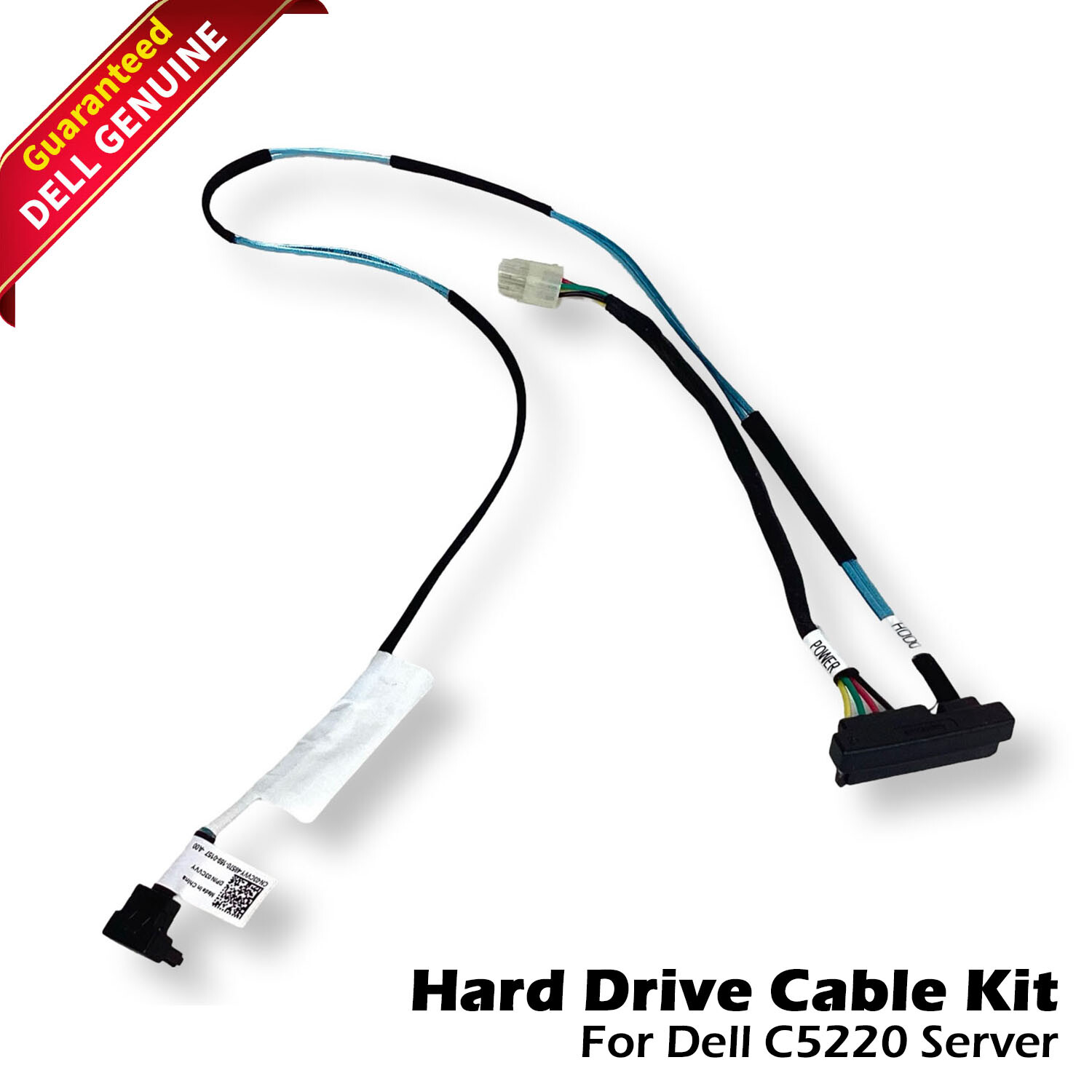 Lot of 2 Dell C5220 Server 3.5" SAS HDD Cable kit 700MM 3CVVY 5DG90 CN ...