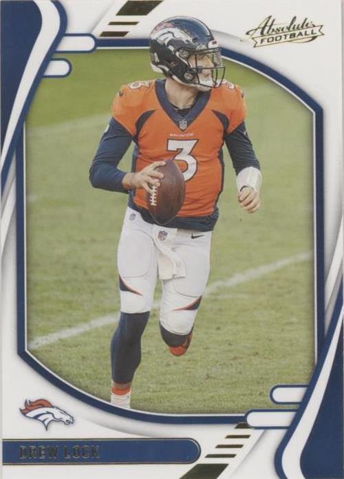 2021 Panini Absolute - Drew Lock #52 Yellow for sale online | eBay