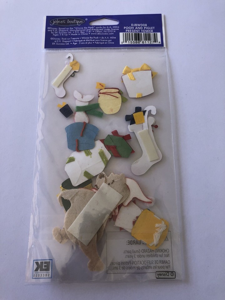 jolees boutique Scrapbooking stickers “Pooh And Piglet Present Tower ...