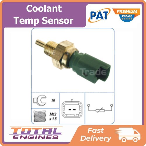 PAT Premium Coolant Temp Sensor fits Peugeot 307 2.0L 4Cyl RFK (EW10J4S ...