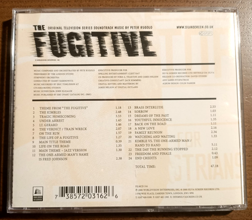 Fugitive by Original TV Soundtrack (CD, 2001) for sale online | eBay UK