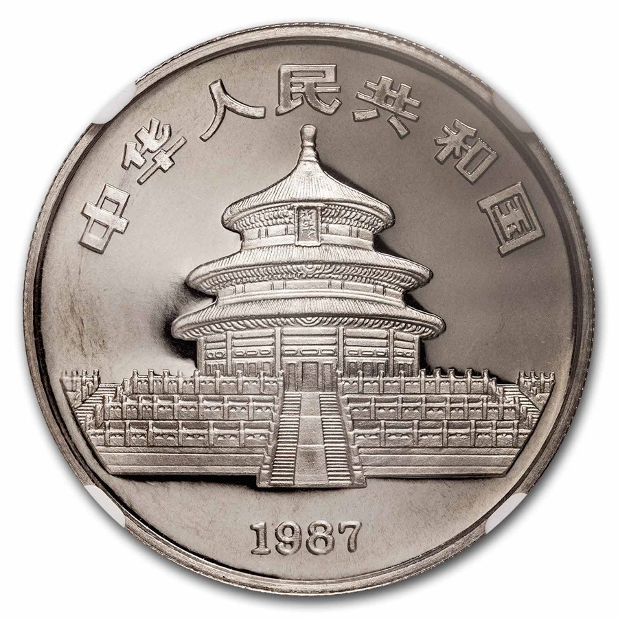 1987 China 1 oz Proof Platinum Panda PF-69 NGC | eBay