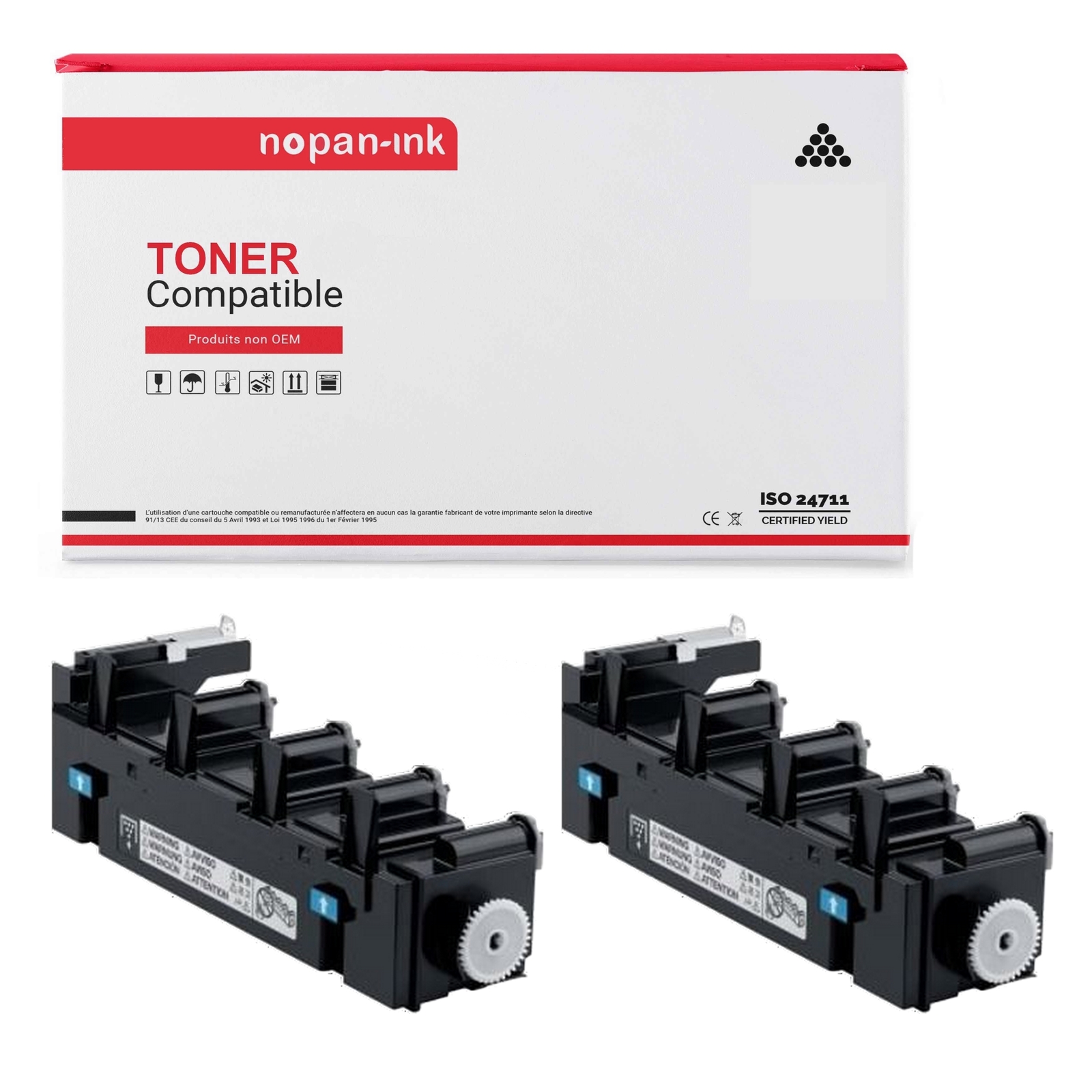 Cartouche de Toner poubelle/ collecteur 78C0W00 pour LEXMARK Noir ...