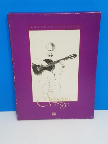 Andres Segovia Time Life Box Set Original 1982 Cassette Tape x 3 ...