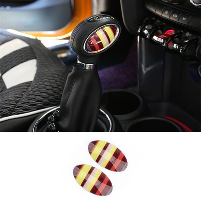 For Mini Cooper Countryman F60 Red Yellow Inner Gear Shift Knob Decor ...