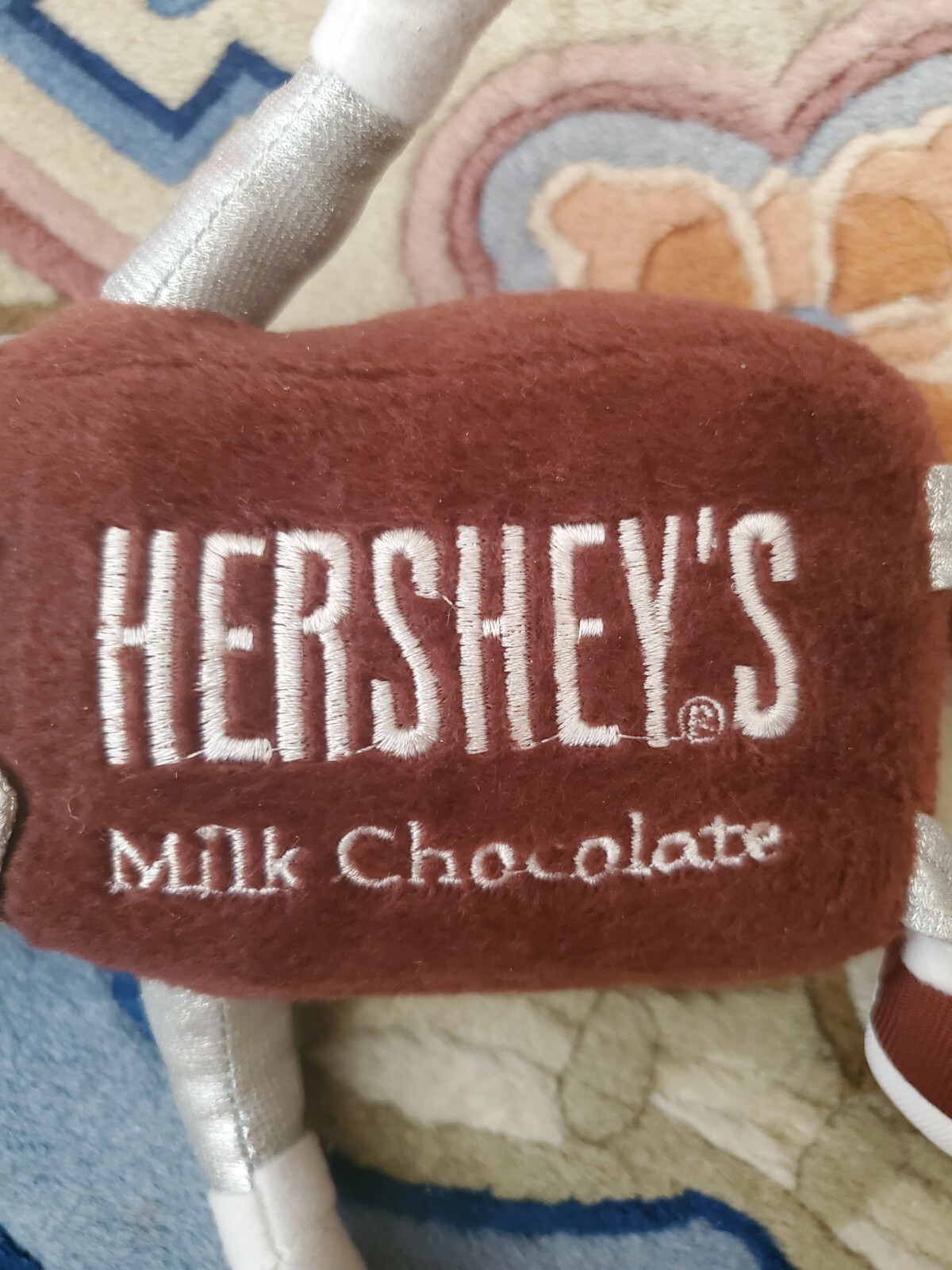 1994 Hershey Man Plush Doll The Petting Zoo 12" Stuffed Milk Chocolate ...
