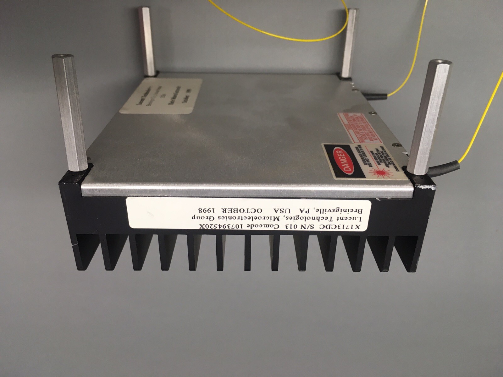Lucent Tech Erbium Doped Fiber Amplifier X1713CDC / Comcode 107394520 ...
