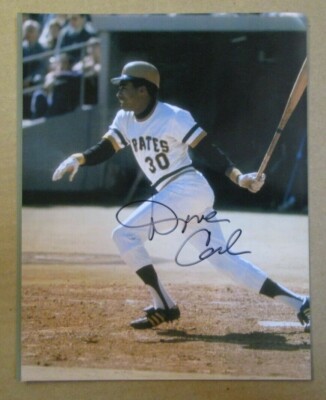 DAVE CASH AUTO SIGNED 8 x 10 PHOTO PITTSBURGH PIRATES VINTAGE BLOWOUT ...