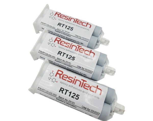 Resintech RT125-DS-050 Flexible 2 Part Epoxy 50ml - Black 3 pieces for ...