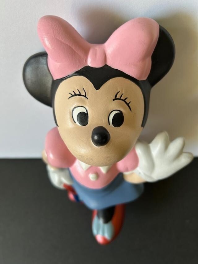 Vintage Porcelain Cute Mini Mouse Pink Polka Dots | eBay