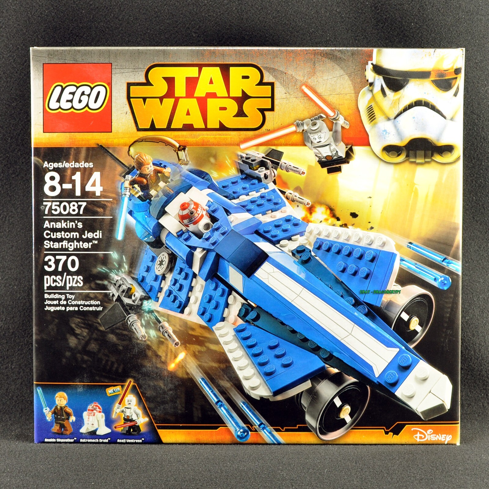 LEGO 75087 LEGO Star Wars Anakin's Custom Jedi Starfighter NISB NEW | eBay
