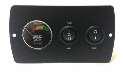 BONUS ELECTRICAL CP2 12V 10AMP MOTORHOME & CARAVAN CONTROL PANEL *FAST ...