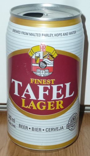 rare Finest TAFEL Lager beer can 330ml NAMIBIA Africa, empty cans | eBay