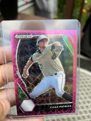 Chad Patrick 2021 Panini Prizm Draft Picks Pink Velocity # PDP107 | eBay