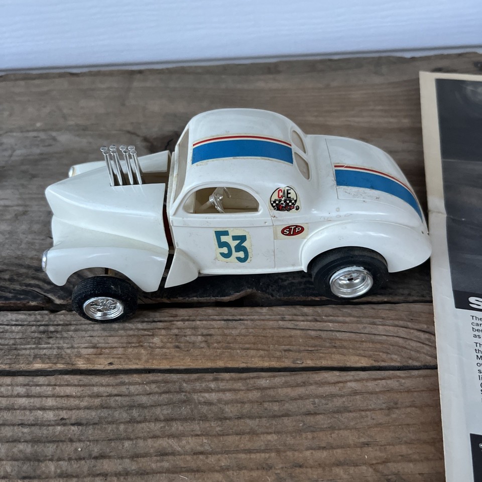 VINTAGE MODEL AMT 40 WILLYS STREET COUPE OPENED | eBay