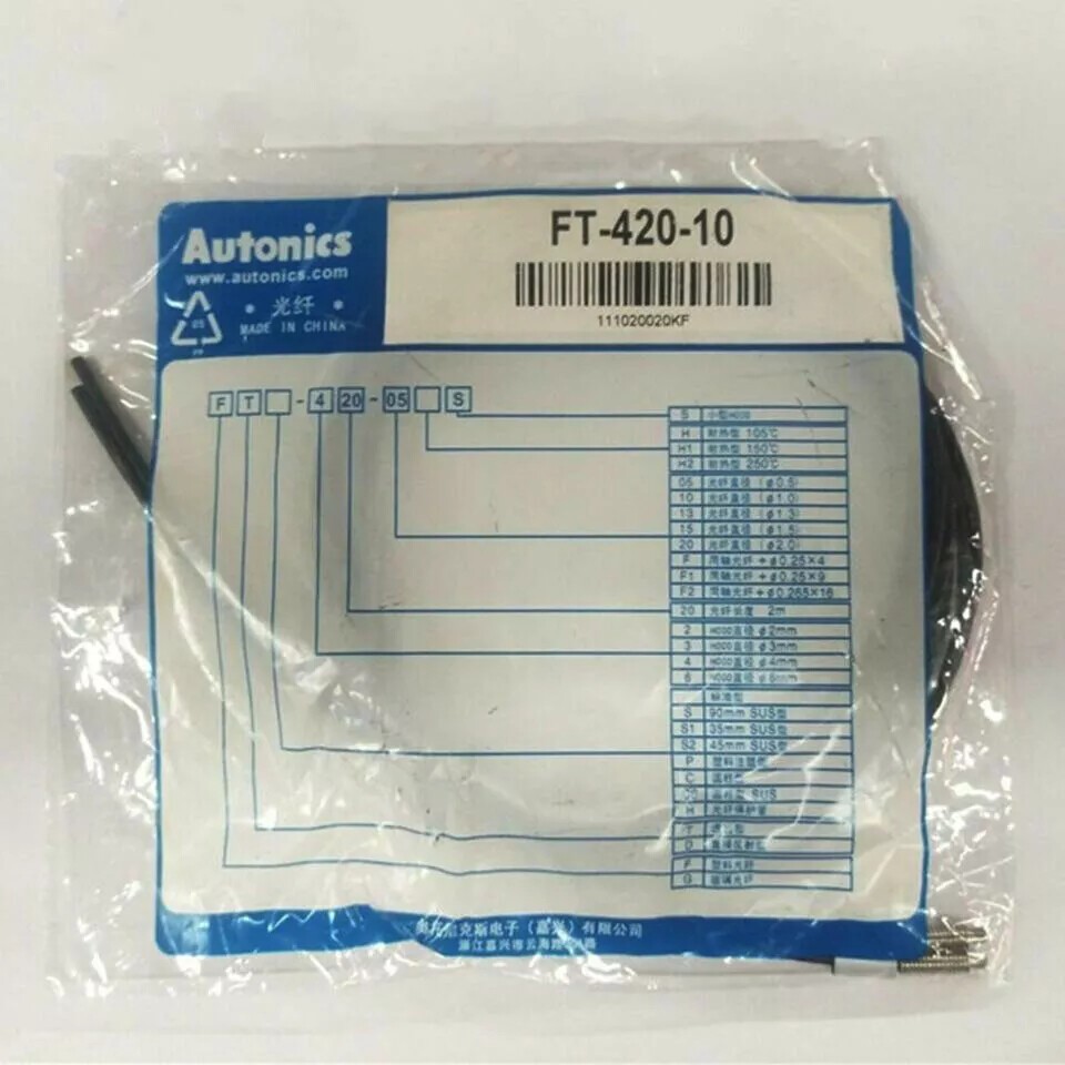 1pcs NEW FT-420-10 Fiber Optic Cable Sensor For Autonics | eBay
