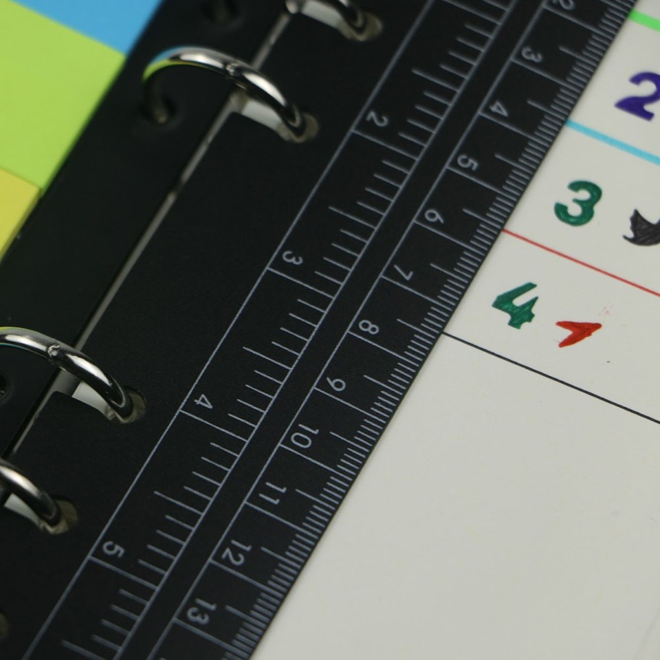 3 Pcs Ruler Page Marker Small for Journaling Notebooks Separator | eBay ...