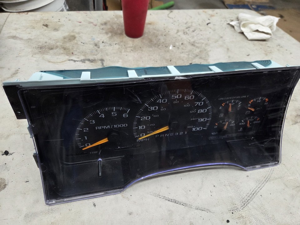 Chevy GMC Speedometer Instrument Cluster for 95-00 K1500 Suburban Tahoe ...