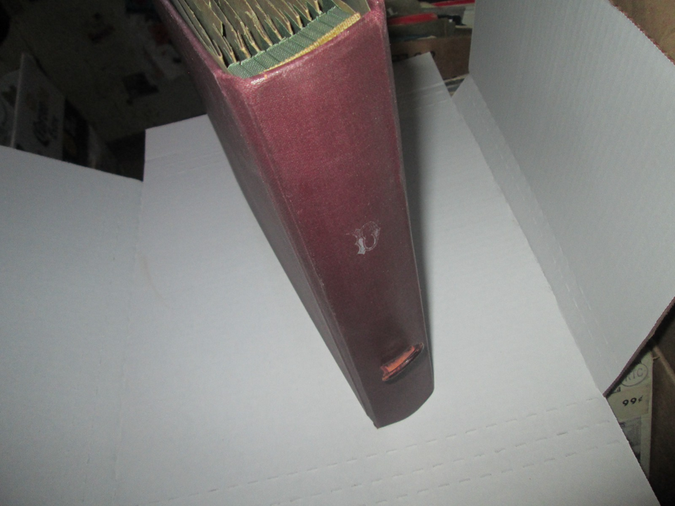 VTG HMV 10" 78 Binder Maroon Record Storage Holder Case 10 Sleeves ...