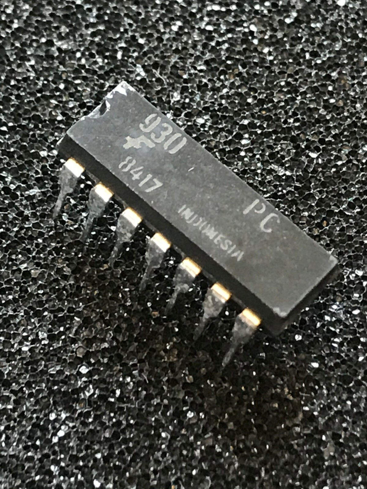 ORIGINAL FAIRCHILD 930PC 14 PIN DIL NAND GATE CHIP I.C. UK STOCK x1 ...
