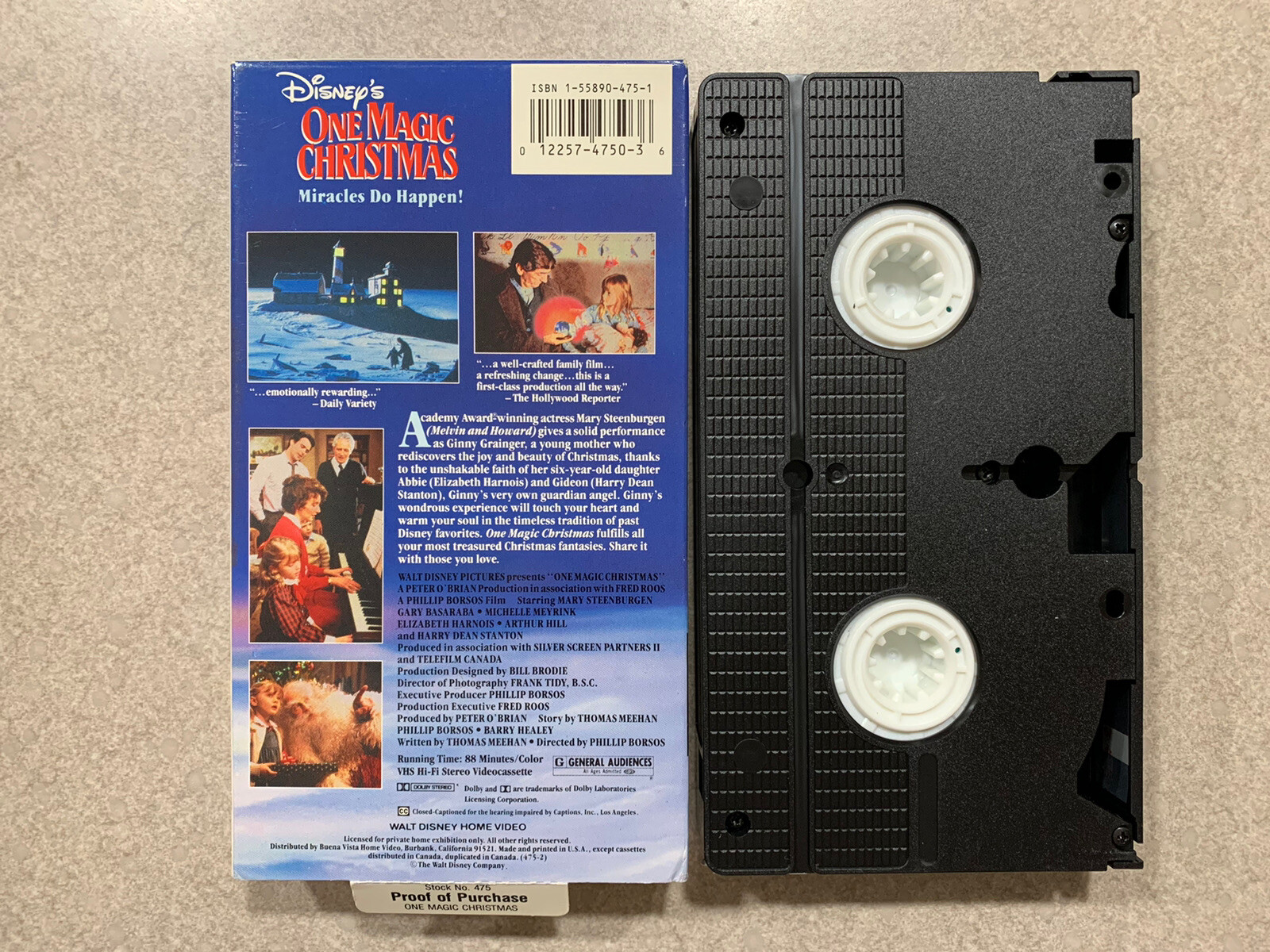 Disneys One Magic Christmas (VHS, 1996) 12257475036 | eBay