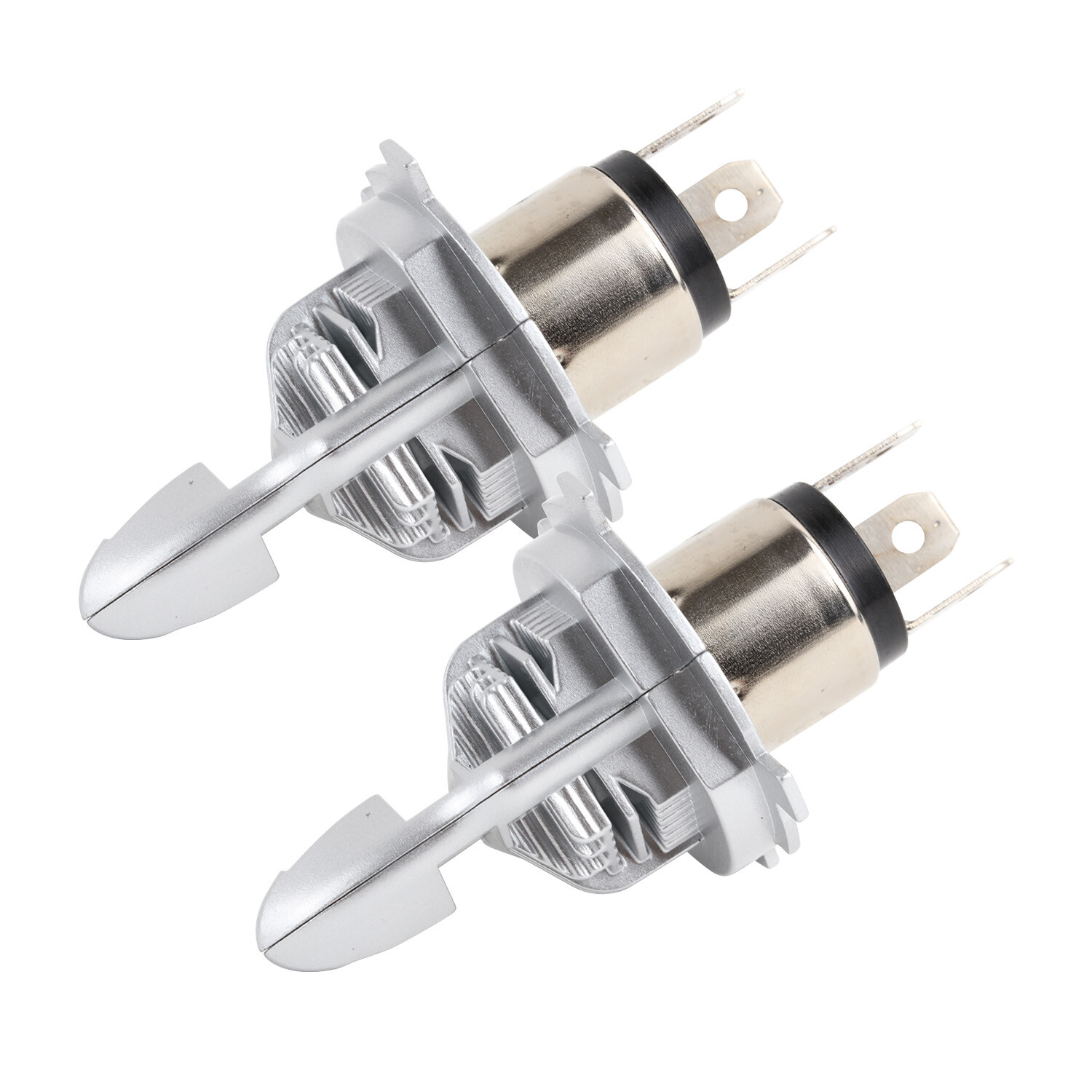 MODIGT 2pcs H4 LED 82W 1400LM Car Headlights Kit 6500K Lamp Globes ...