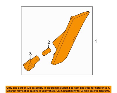 Cadillac GM OEM 13-14 ATS-Side Marker Light Lamp Left 22941173 | eBay