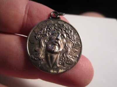 LUMIN STERLING SILVER "JESUS" PENDANT - 8g - BBA-23B | eBay