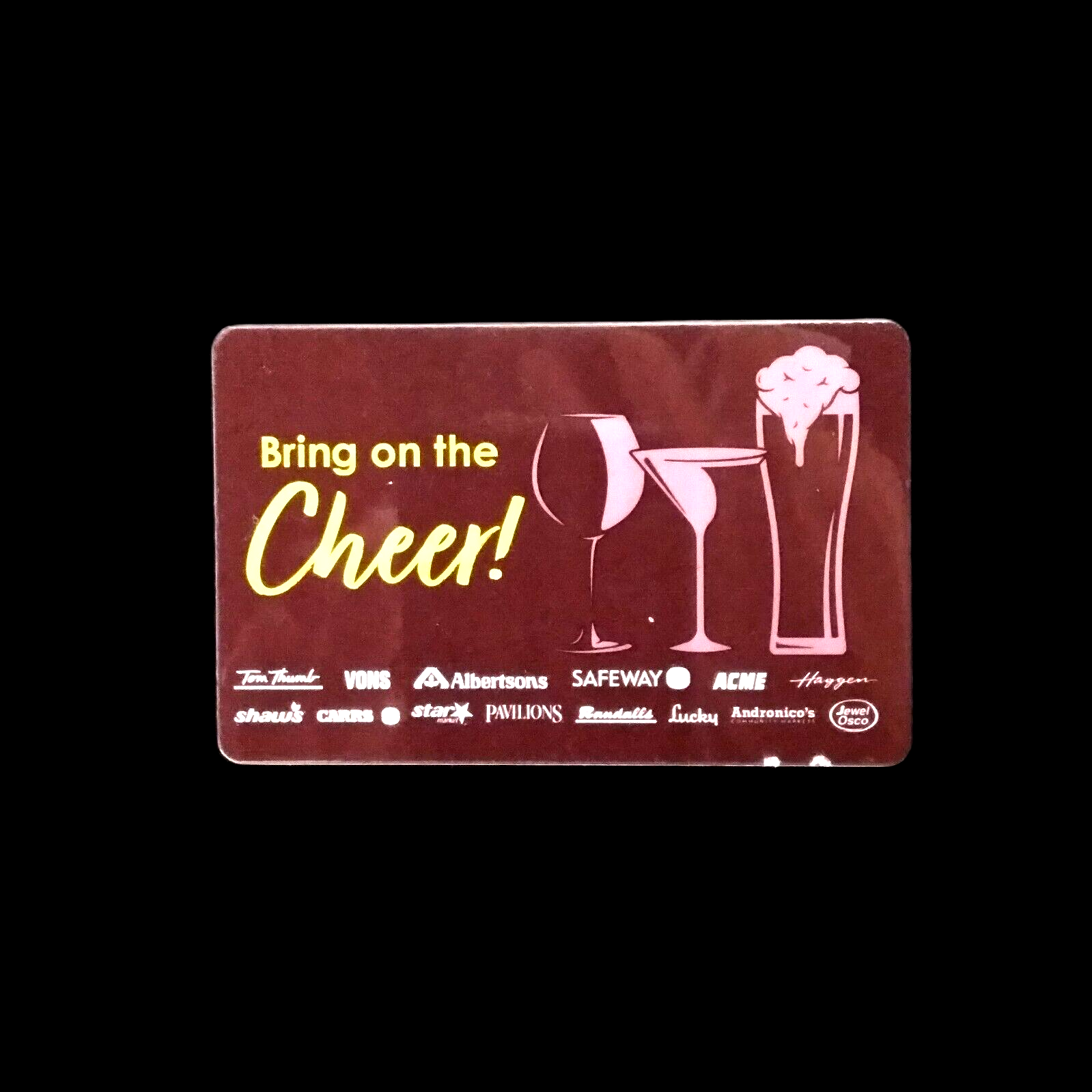 Jewel Osco Bring on the Cheer! NEW 2021 COLLECTIBLE GIFT CARD $0 #6039 ...