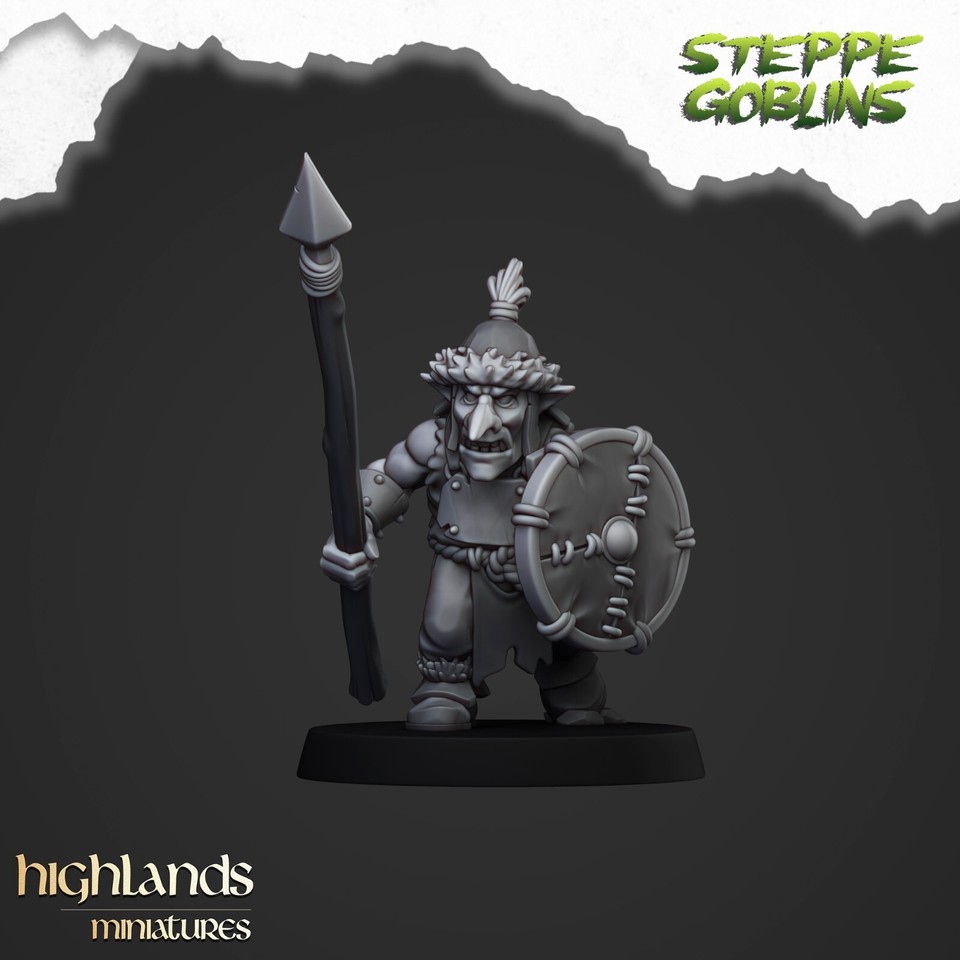 10 Steppe Goblins - Highlands Miniatures 28mm | eBay