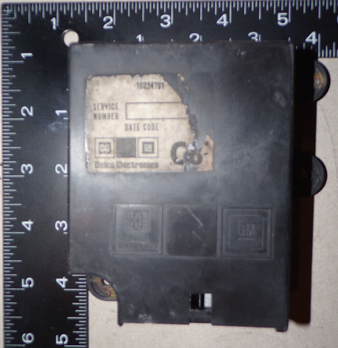 Corvette Electronic Spark Control Module GM OEM 1982 For Parts/Core Un ...