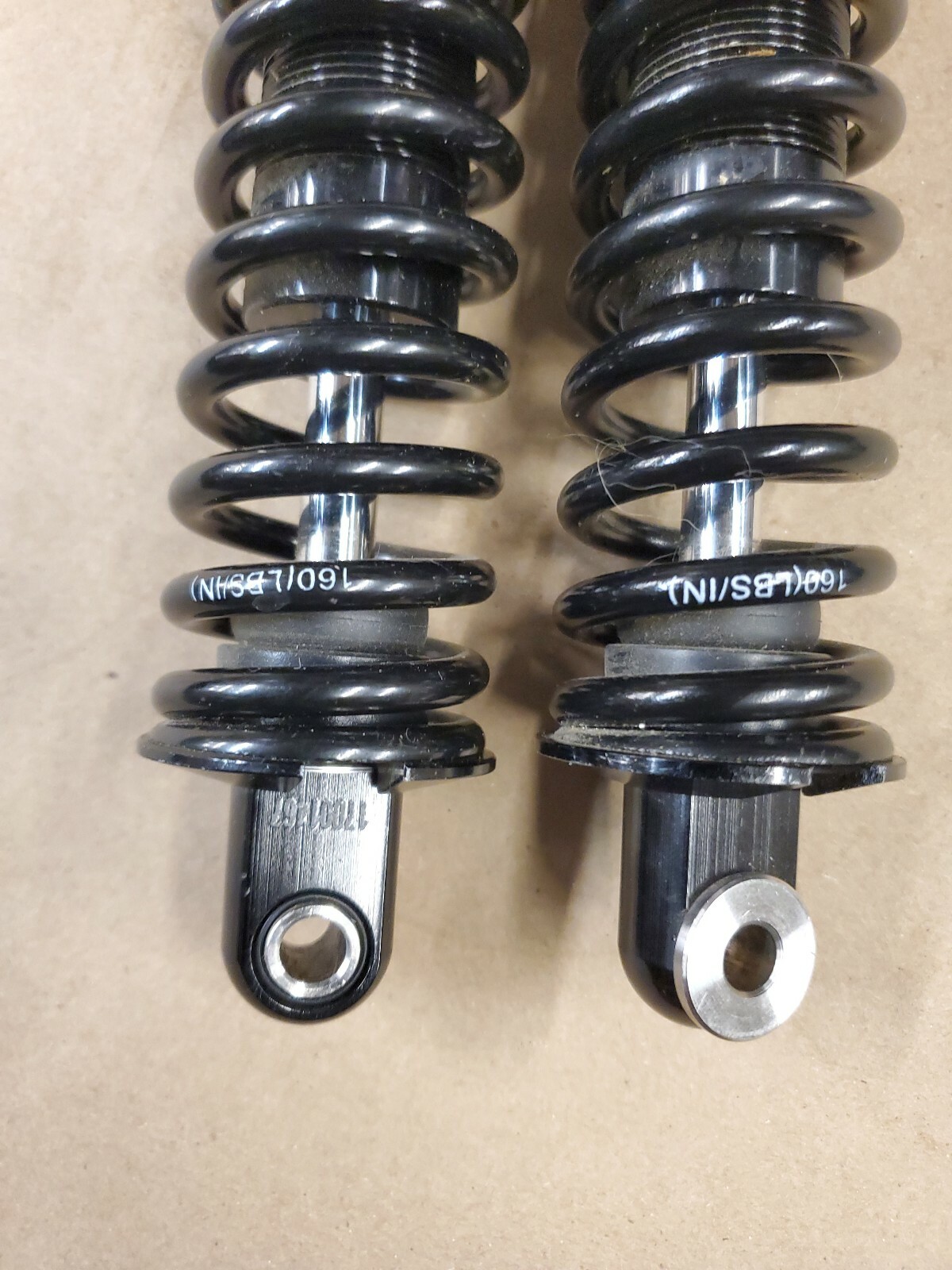 Permobil M3 power wheelchair suspension shocks coil over spring pair of ...