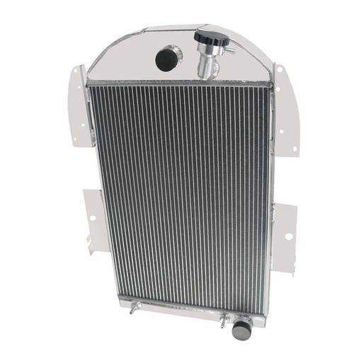 4 ROW ALUMINUM RADIATOR FOR 1934,35 1936 CHEVY MASTER / DELUXE / PICKUP ...