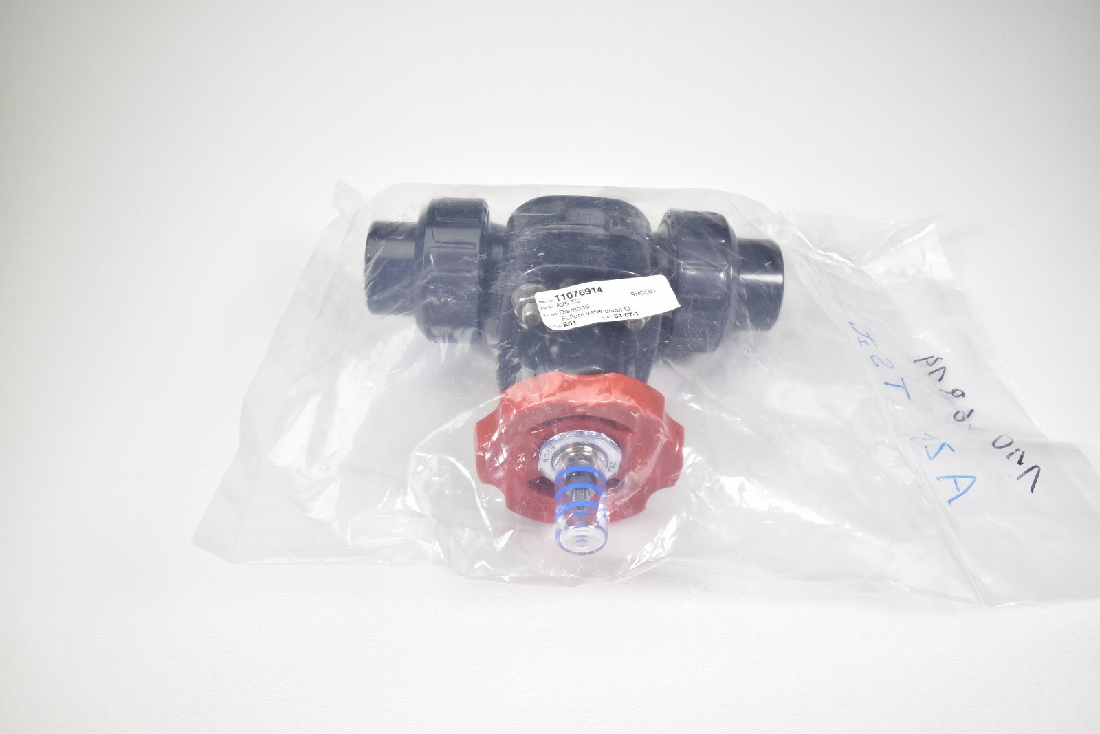 SEKISUI ESLON Diaphragm Valve True Union Type, TS Socket, A25, EPDM ...