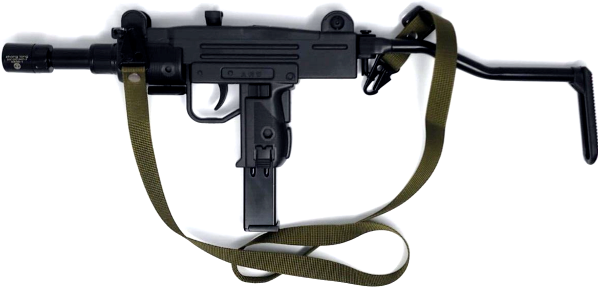 Replica Mini UZI Submachine Gun Pistol LIGHTER & Case ABS/Metal Jet ...