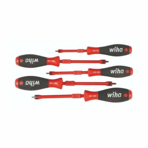 Wiha 5 Piece Screw Holding Screwdriver Set Slotted Phillips 34592 | eBay