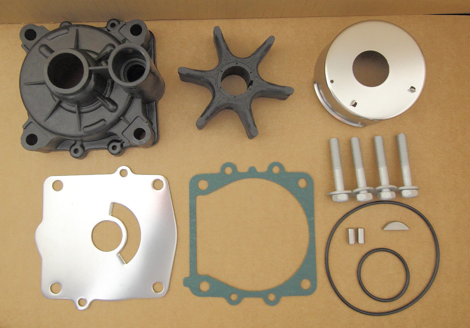 For YAMAHA F150/F200/F225 Outboard Water Pump Kit 61A-W0078-A3-00 61A ...