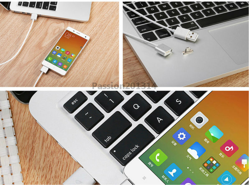 Universal Micro USB Magnetic Charger Cable For Android SAMSUNG HUAWEI ...