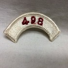 Military Patch Badge Army Arc Tab 498th Infantry Brigade White ...