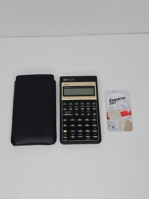 HP Hewlett Packard 17B II Business Calculator- W/Case, clean, new ...