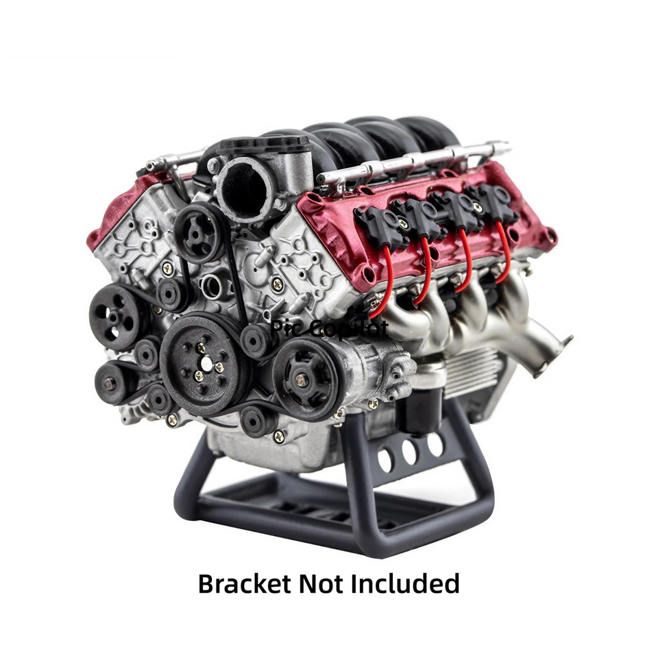 3D Printed Mini V8 Engine Kit, Building The Smallest V8 Engine to That ...