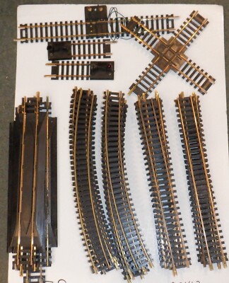 HOscale Atlas Code 100 Brass Track - Lot of 34 pieces | eBay