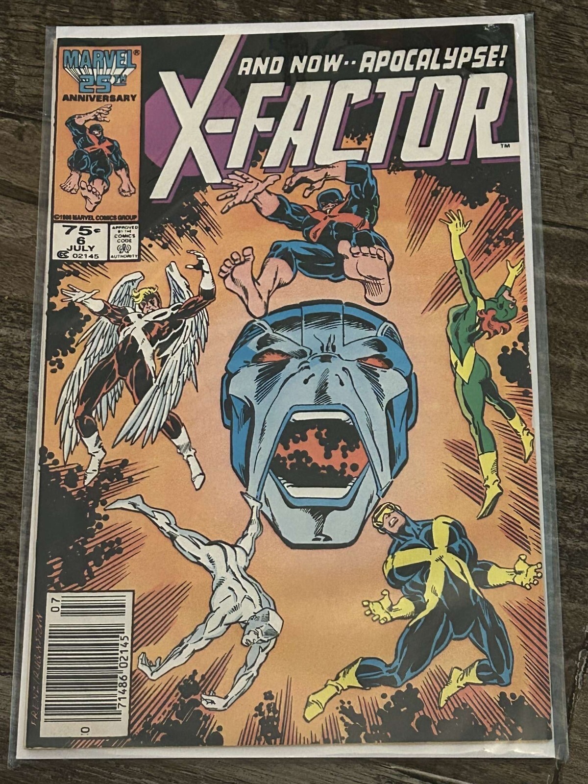 X-Factor #5, 1st appearance of apocalypse | eBay