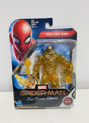 Spider-Man: Far From Home Marvel Molten Man action figure Rare | eBay ...