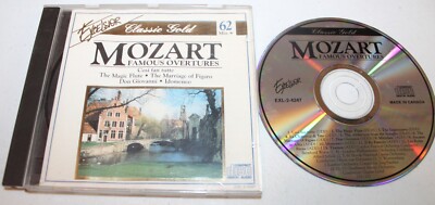 Mozart – Famous Overtures (CD, Excelsior Classic Gold) Classical Opera ...
