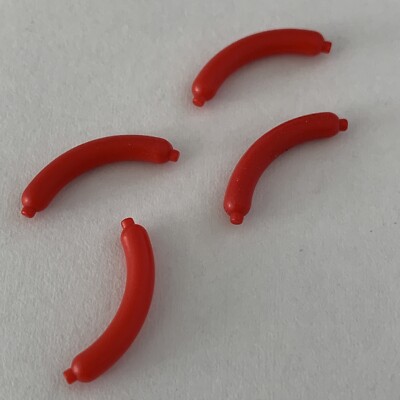 Lego Parts 33078 (4pcs) Minifigure, Hot Dog Sausage | eBay